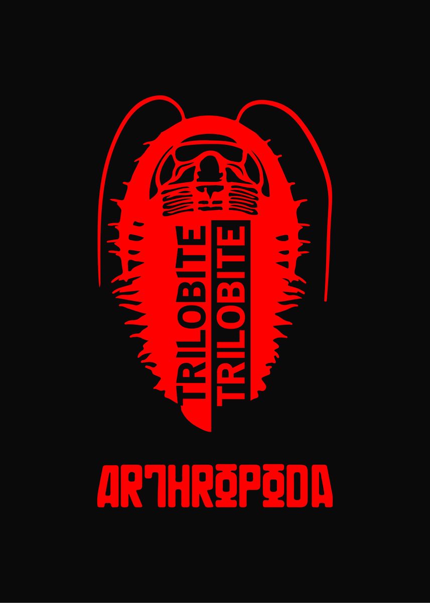 'Trilobite' Poster, picture, metal print, paint by Wilzon Caballes ...