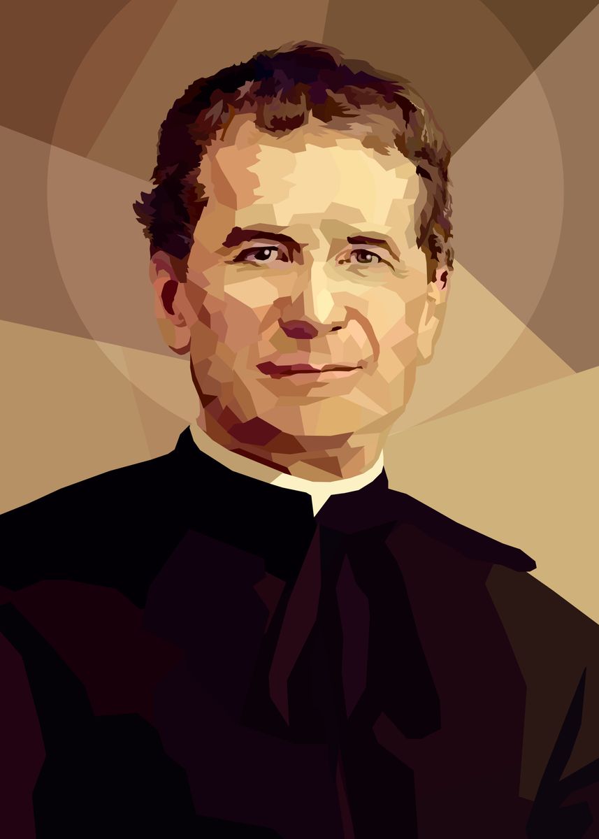 'Don Bosco' Poster, picture, metal print, paint by soredner | Displate