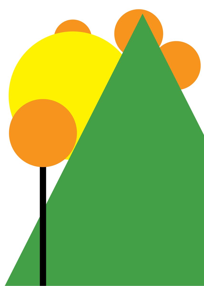 'Green Mountain' Poster by Milko Cicmil | Displate