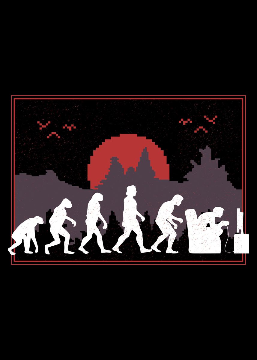 'Evolution' Poster, picture, metal print, paint by Wonderful Dream ...