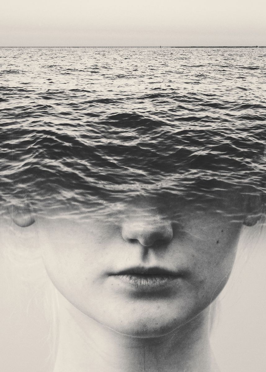 'Unattached' Poster, picture, metal print, paint by seam less | Displate