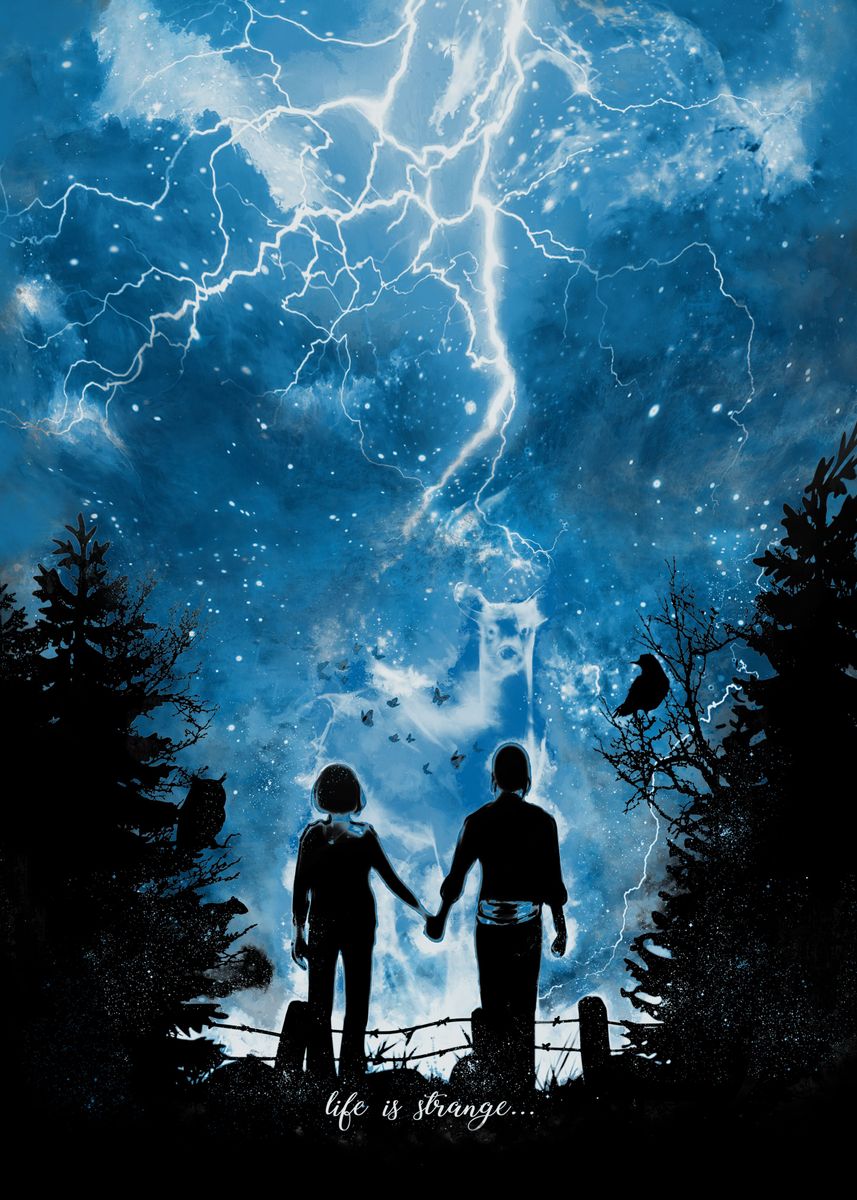 'The storm of life' Poster, picture, metal print, paint by pescapin ...