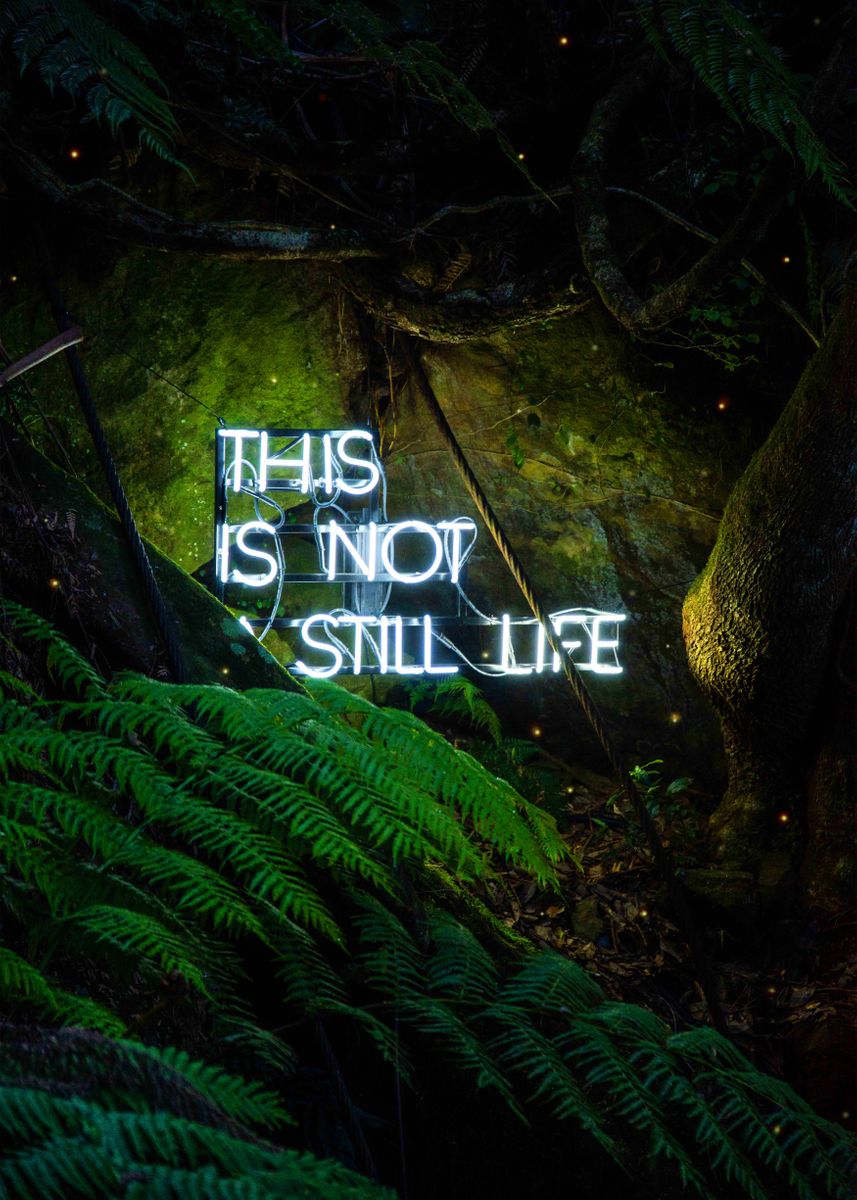 'This is not still life' Poster by Irem Byrm | Displate