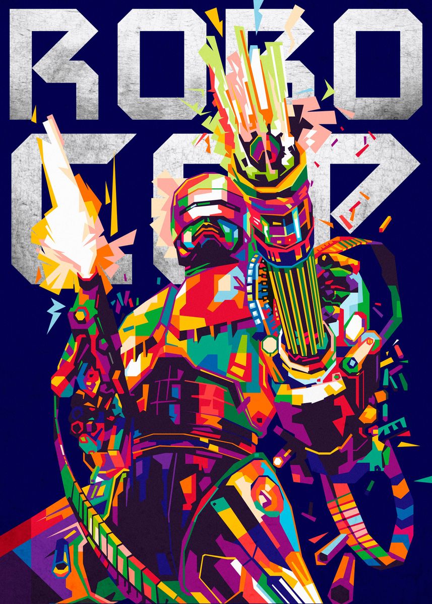 'Robocop ' Poster, picture, metal print, paint by nofa aji zatmiko ...
