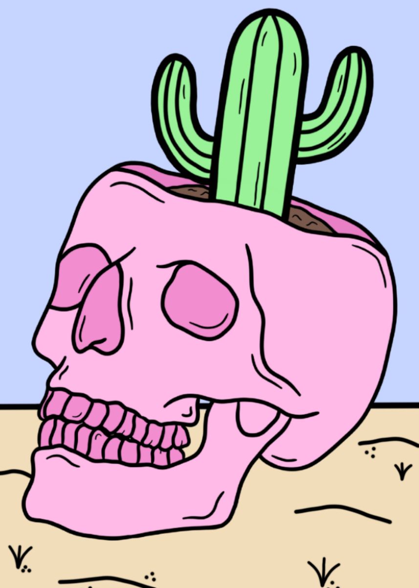 'pothead' Poster by Jasmine Gladwin | Displate