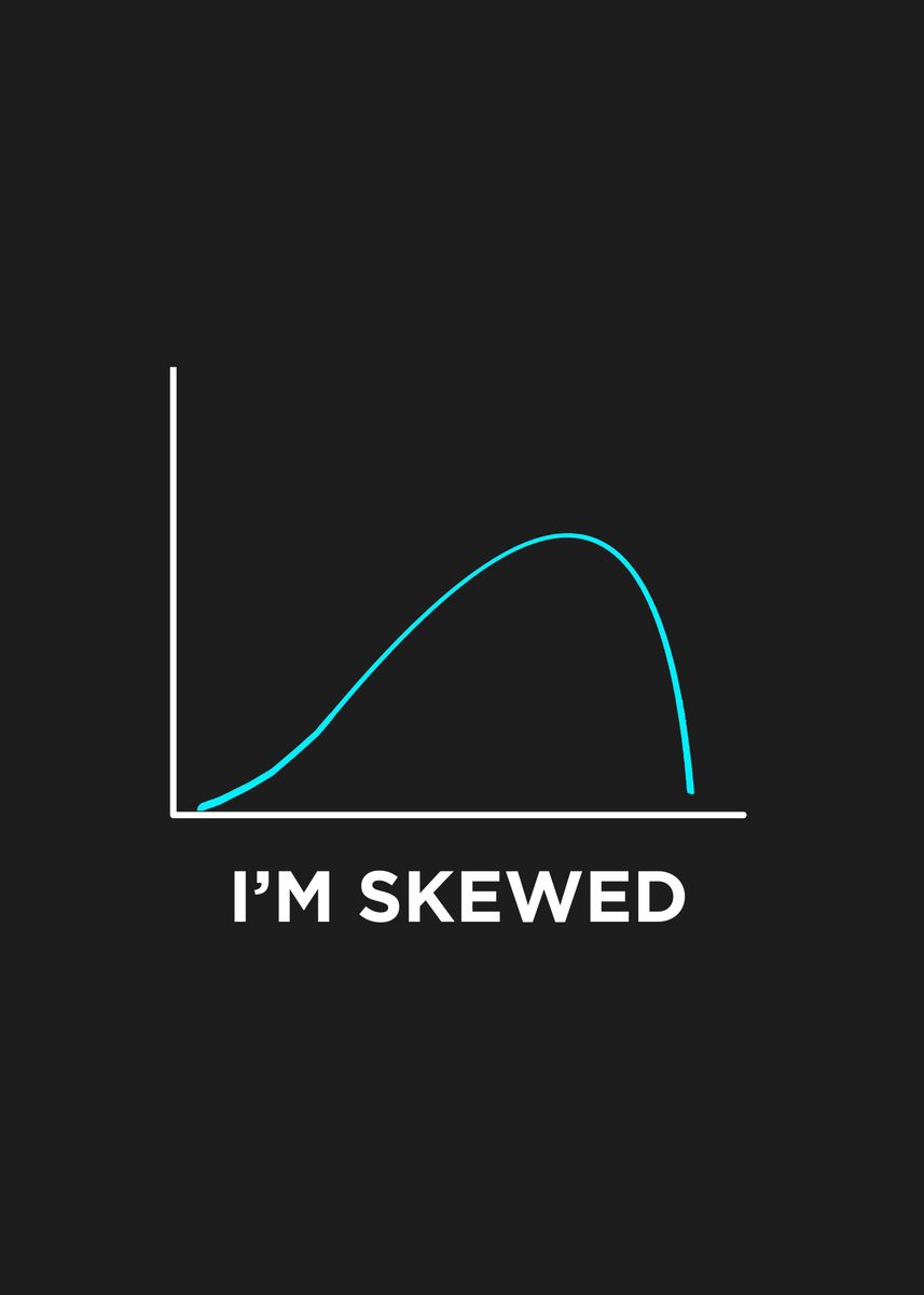 'Im Skewed' Poster, picture, metal print, paint by Nicole | Displate