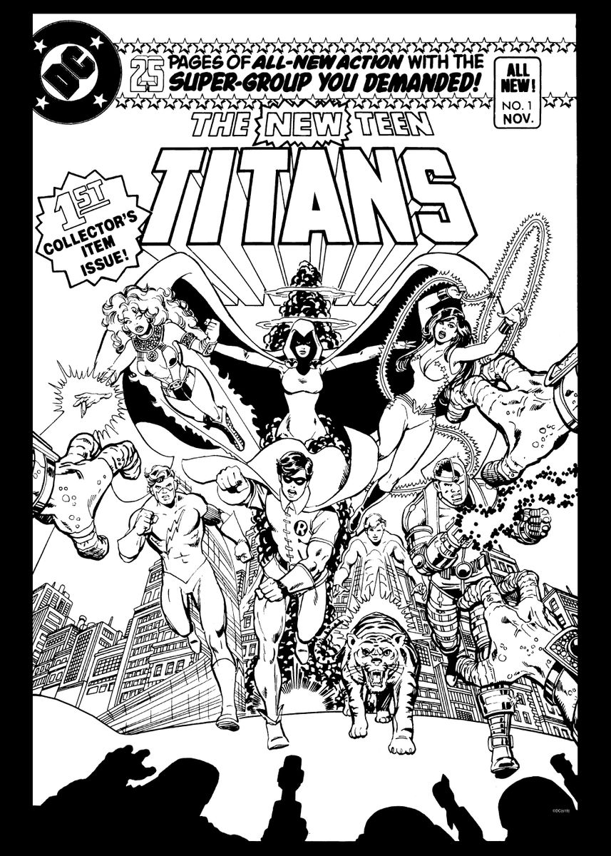 'First issue cover' Poster, picture, metal print, paint by DC Comics ...