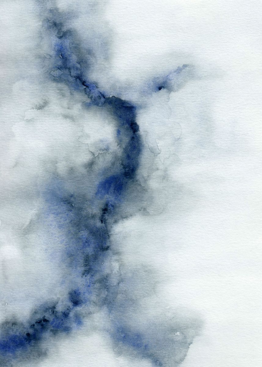 'Ice Cracking' Poster, picture, metal print, paint by Kris | Displate