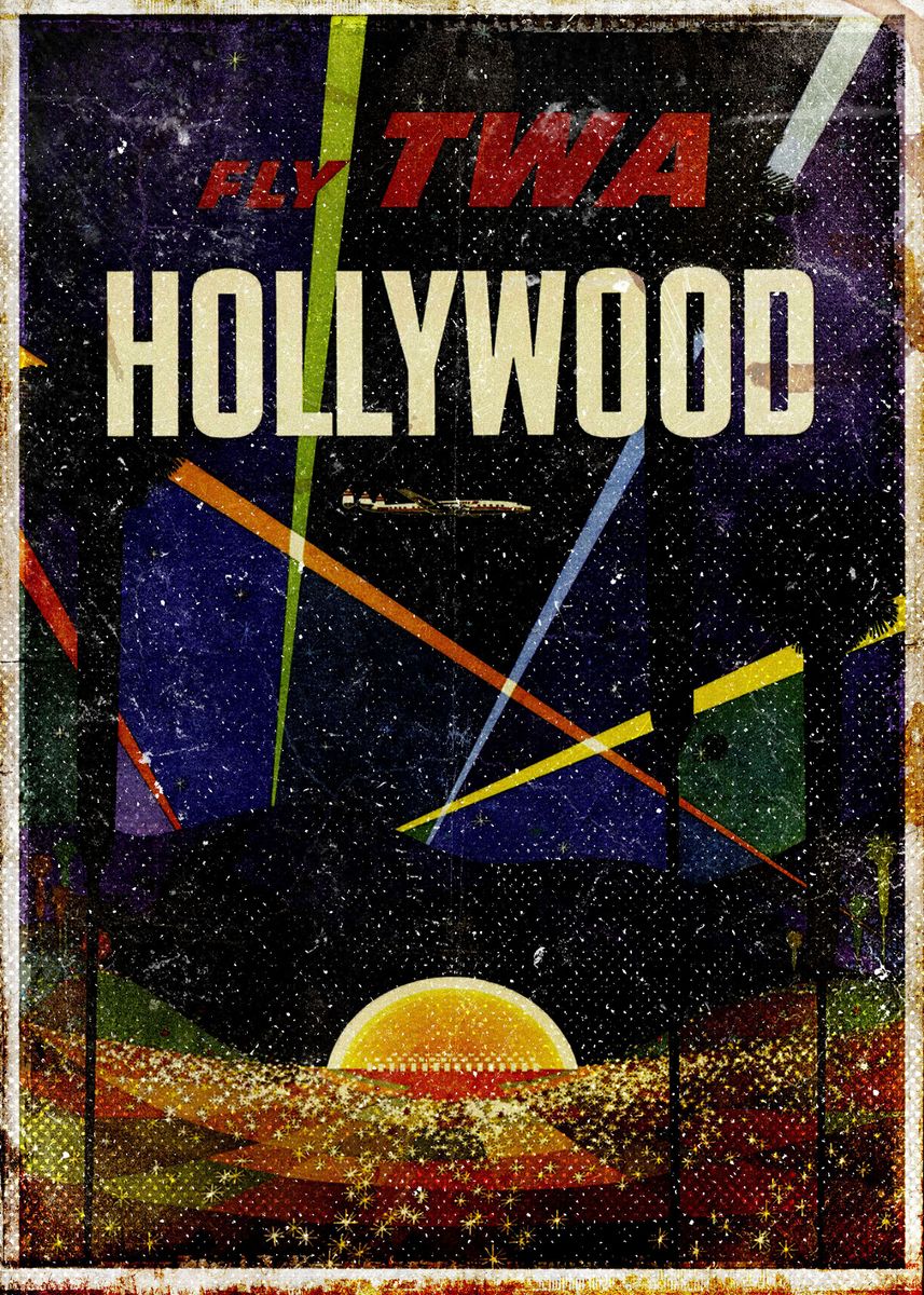 'Hollywood' Poster by The Poster | Displate
