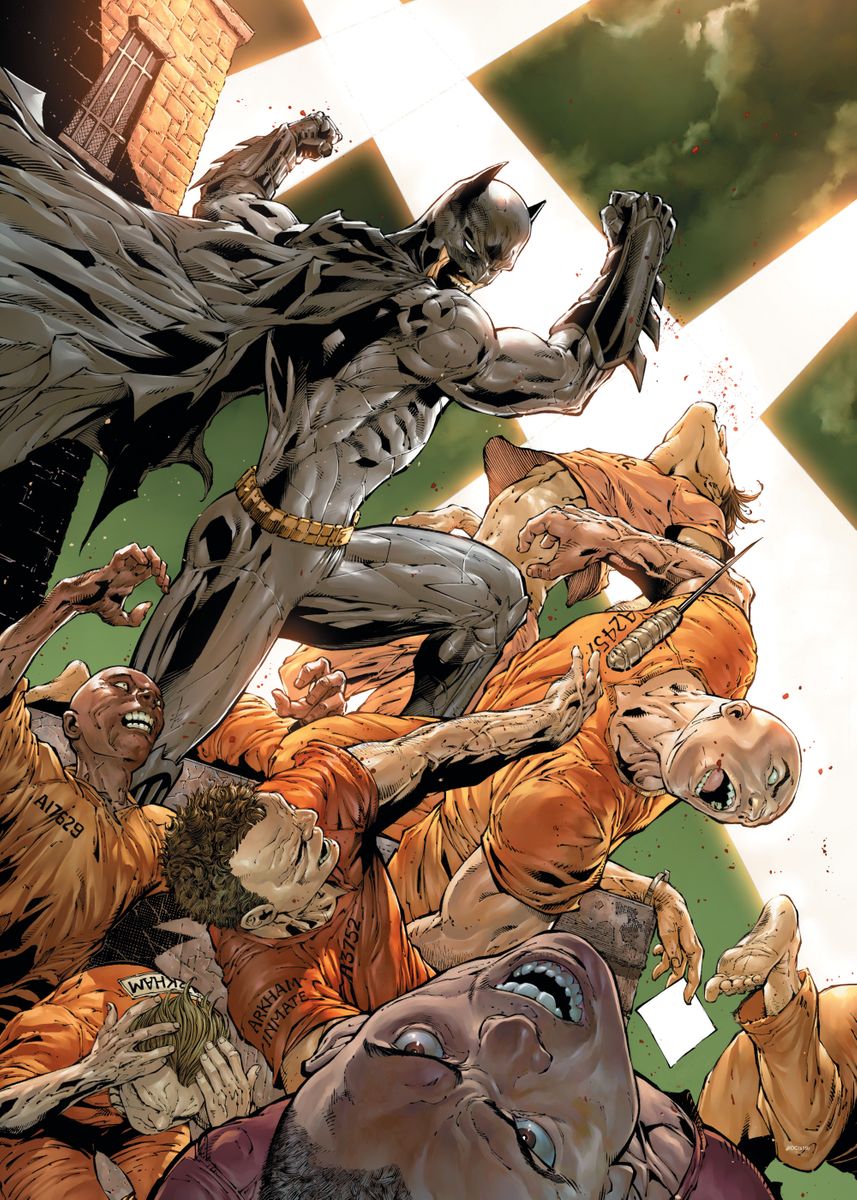 'Fight by Tony Daniel' Poster, picture, metal print, paint by DC Comics ...