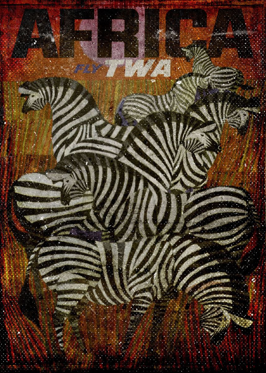 'Africa' Poster, picture, metal print, paint by The Poster | Displate