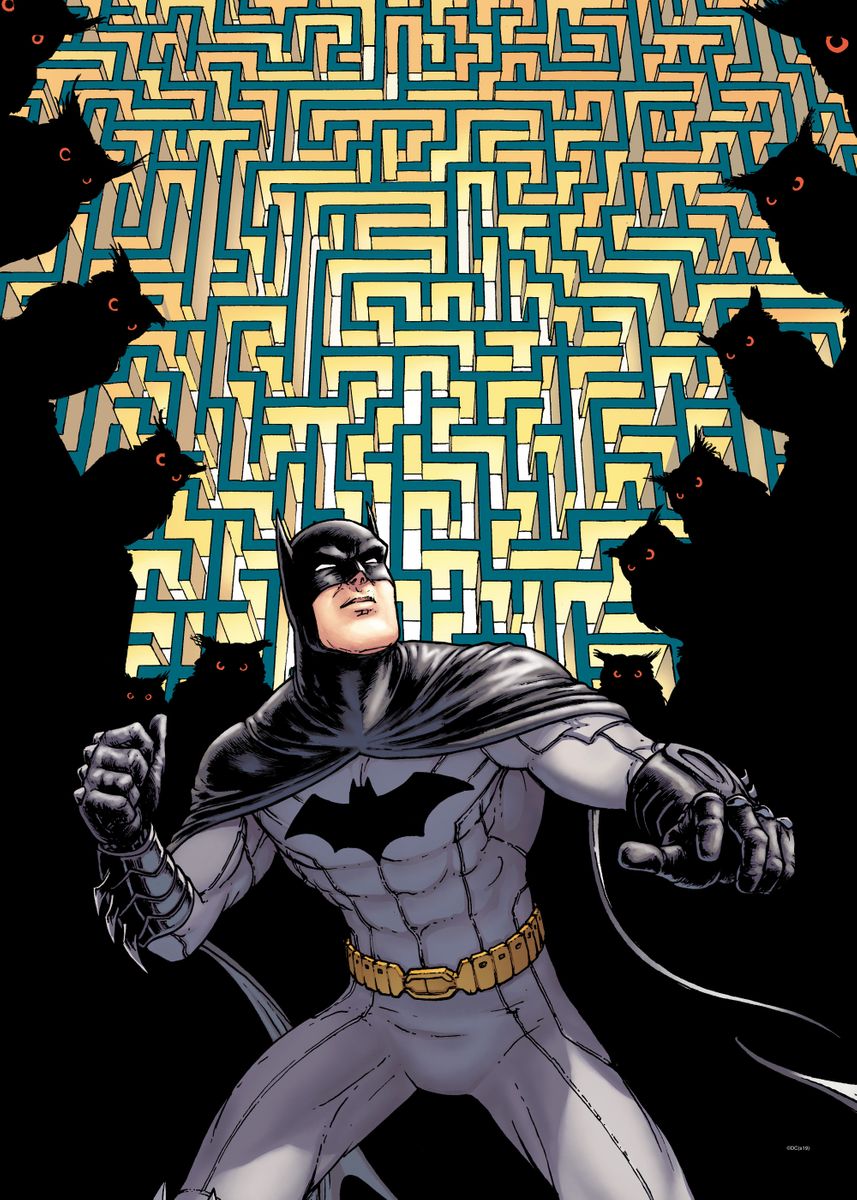 'Owls by Greg Capullo' Poster, picture, metal print, paint by DC Comics ...