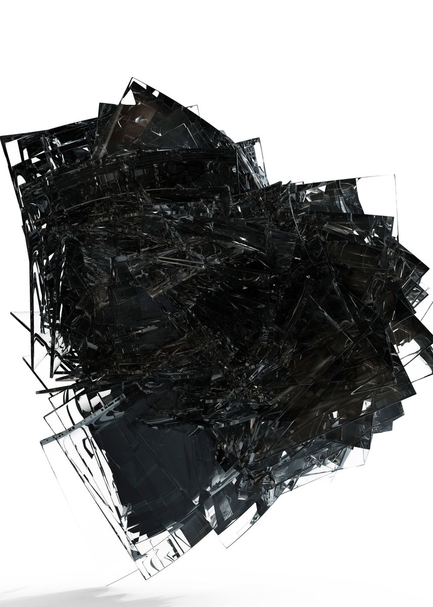 'Shards' Poster, picture, metal print, paint by Aivaras Grauzinis ...