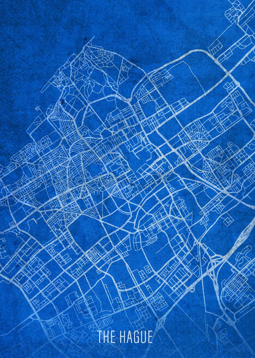 'The Hague Netherlands City' Poster by Design Turnpike | Displate