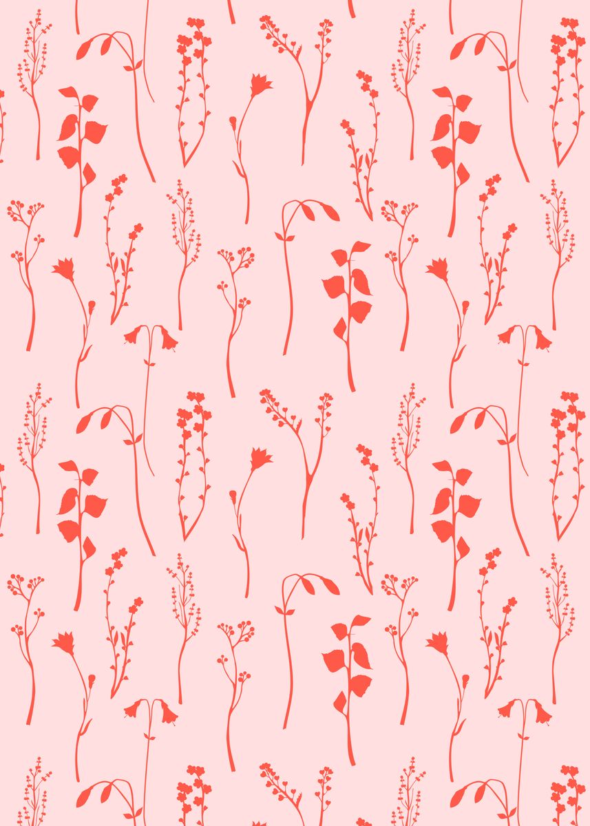 'Botanical Blush' Poster, picture, metal print, paint by 83 Oranges by ...