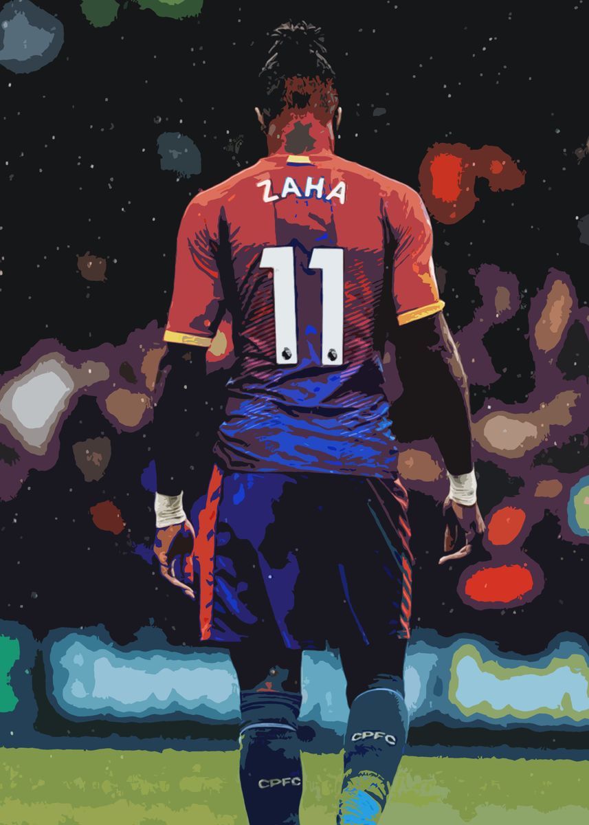'Wilfried Zaha Painting' Poster, picture, metal print, paint by Xenfrom ...