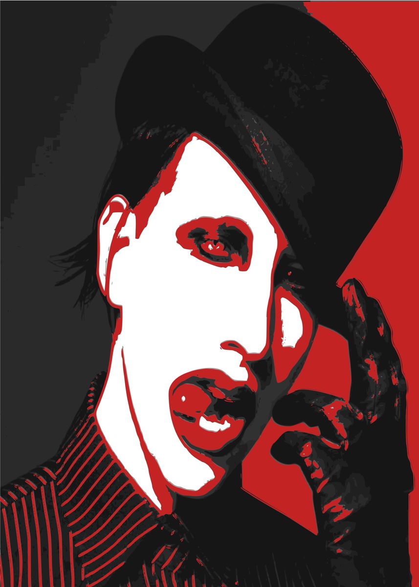 'The Manson Manor' Poster, picture, metal print, paint by Samsara Art ...