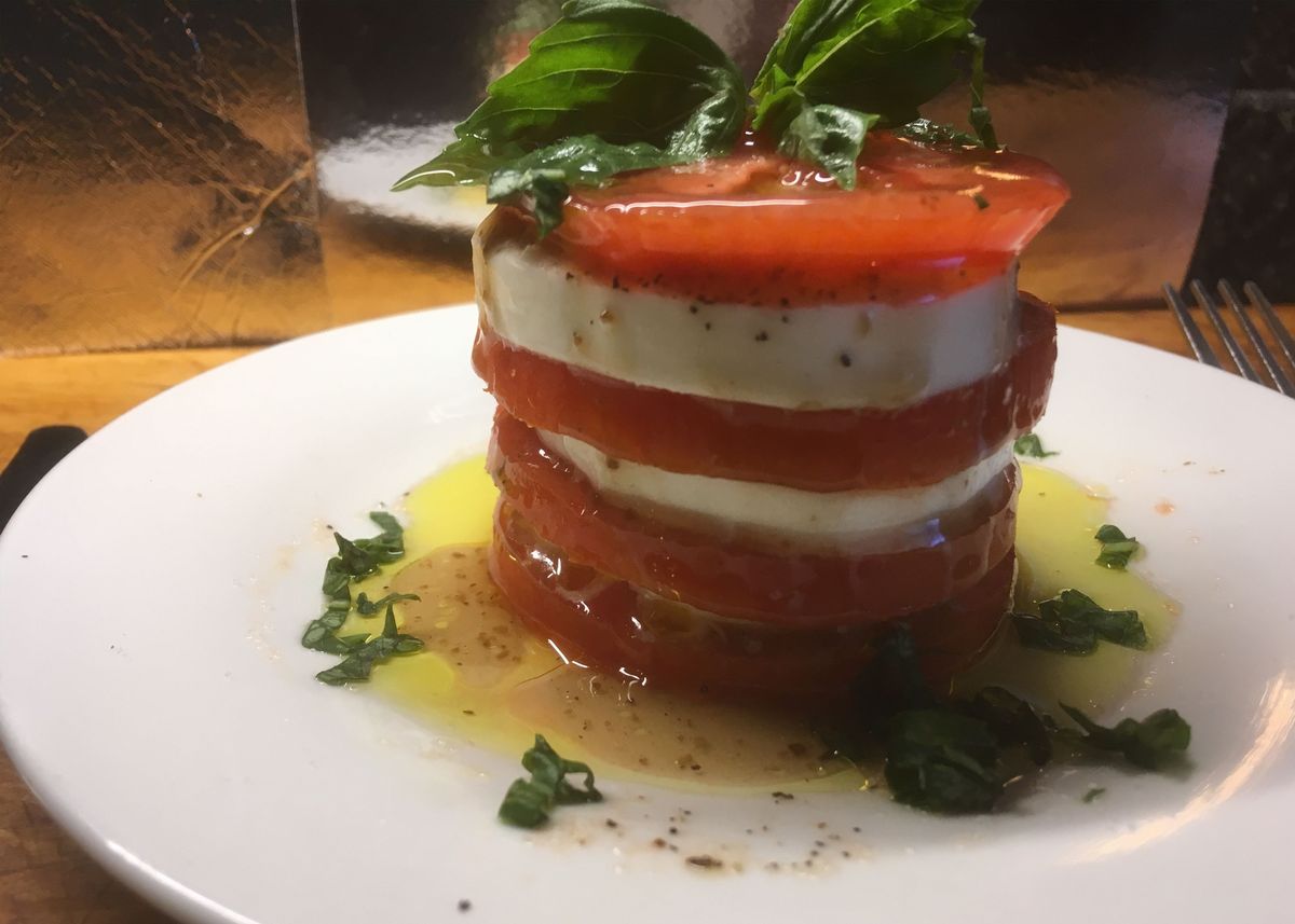 'Tomato Caprese' Poster by Cat | Displate