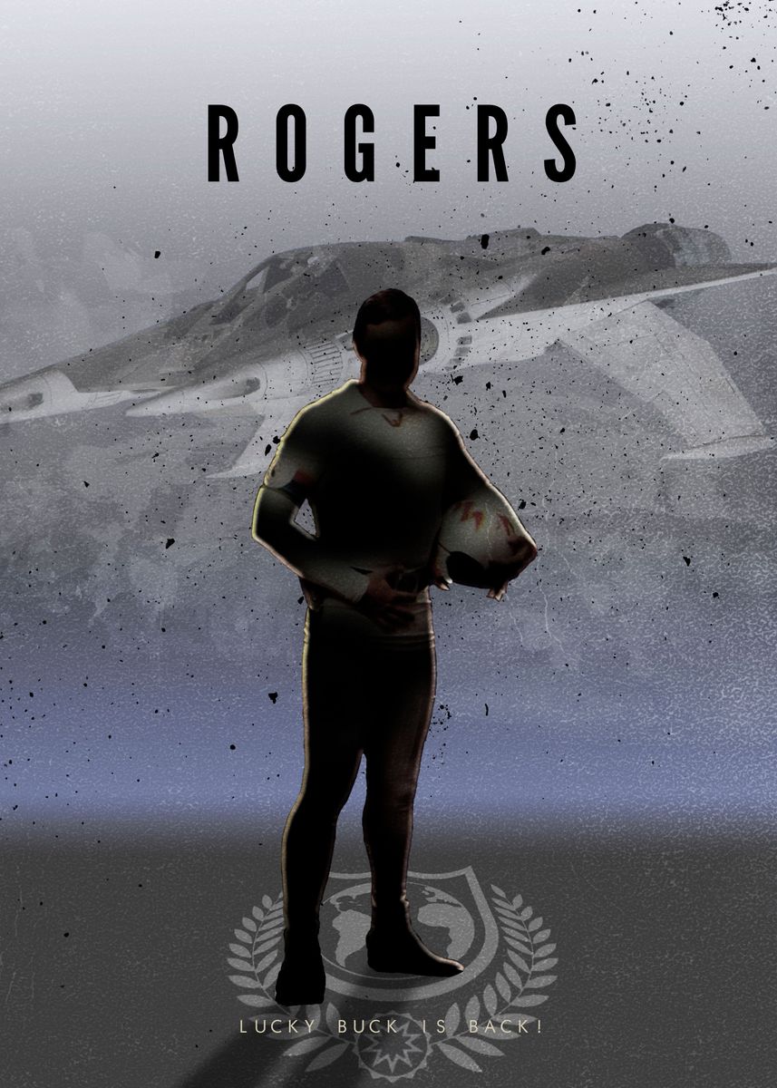 'Rogers' Poster, picture, metal print, paint by Rykker o7 | Displate