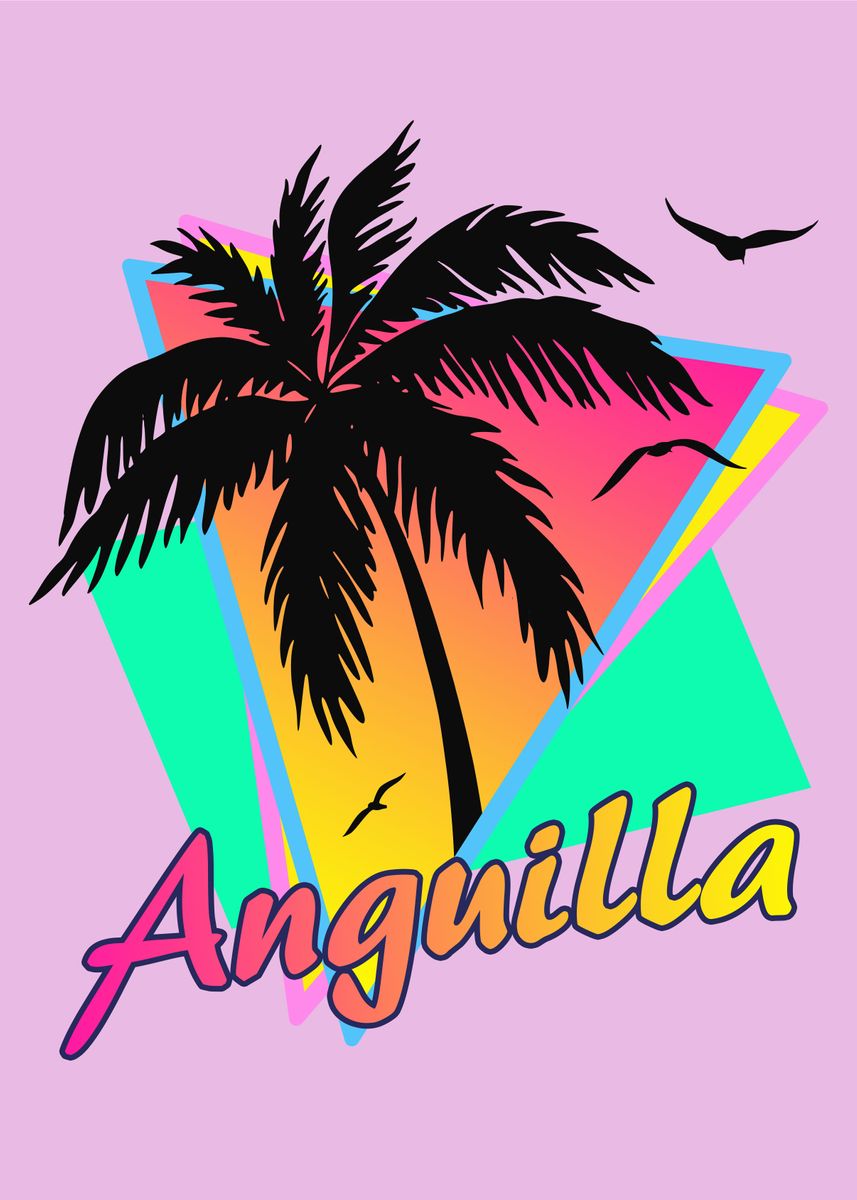 'Anguilla' Poster by El Tropico | Displate