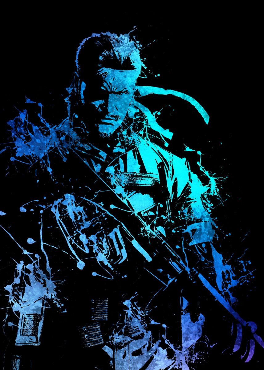 'big boss' Poster, picture, metal print, paint by Rian setiadi | Displate