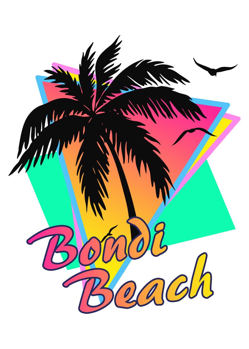 'Bondi Beach' Poster by El Tropico | Displate