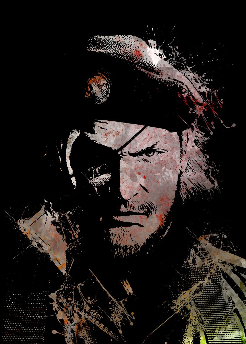 'big boss' Poster, picture, metal print, paint by Rian setiadi | Displate