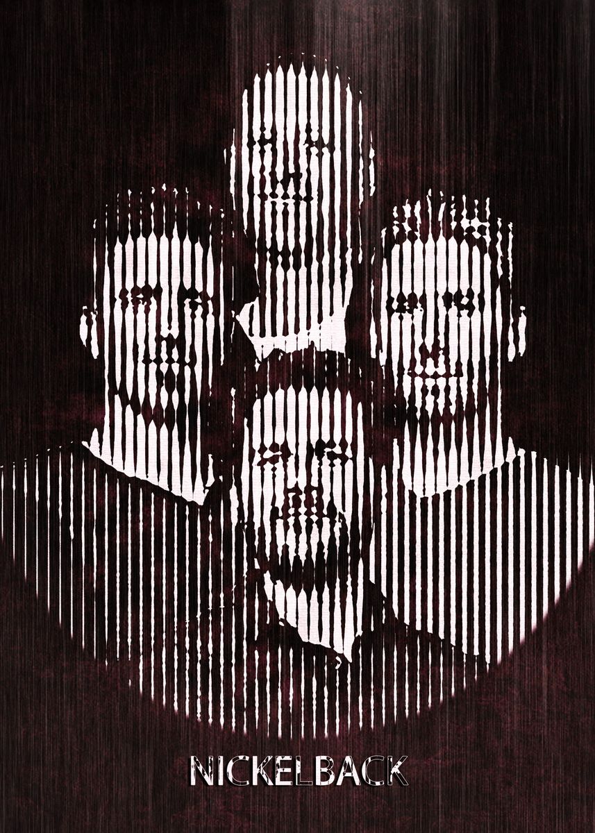 'Nickelback' Poster, picture, metal print, paint by Izmo Scribbles ...