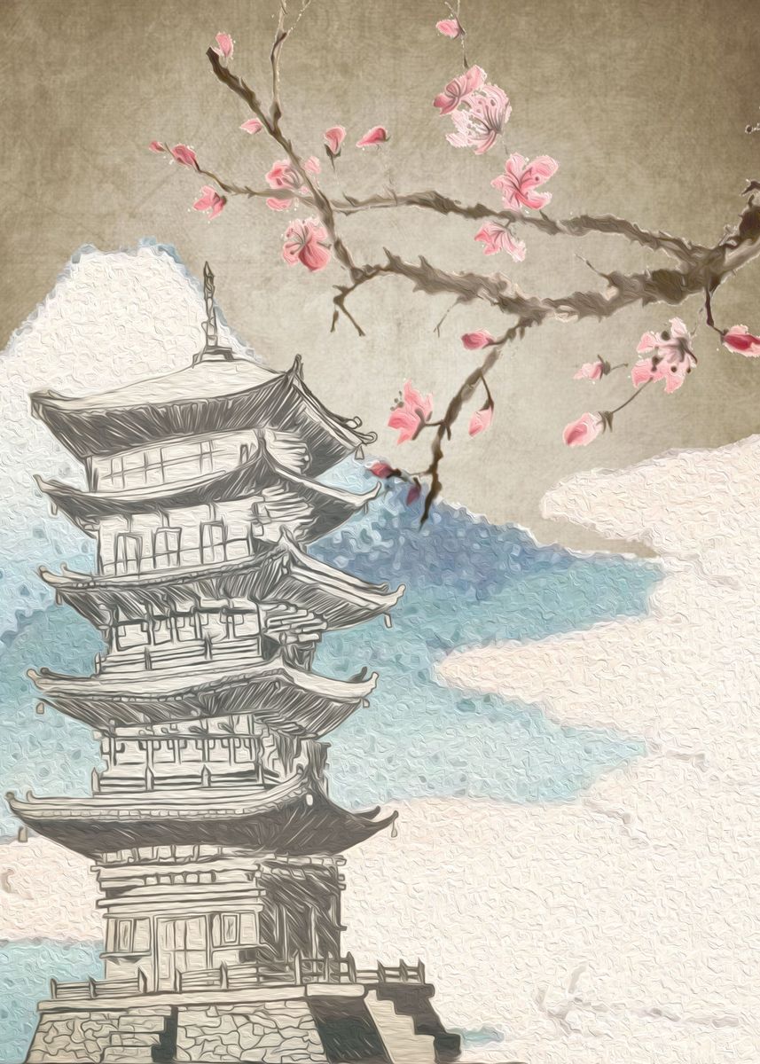 'Natural Balance' Poster, picture, metal print, paint by Nine Arts ...