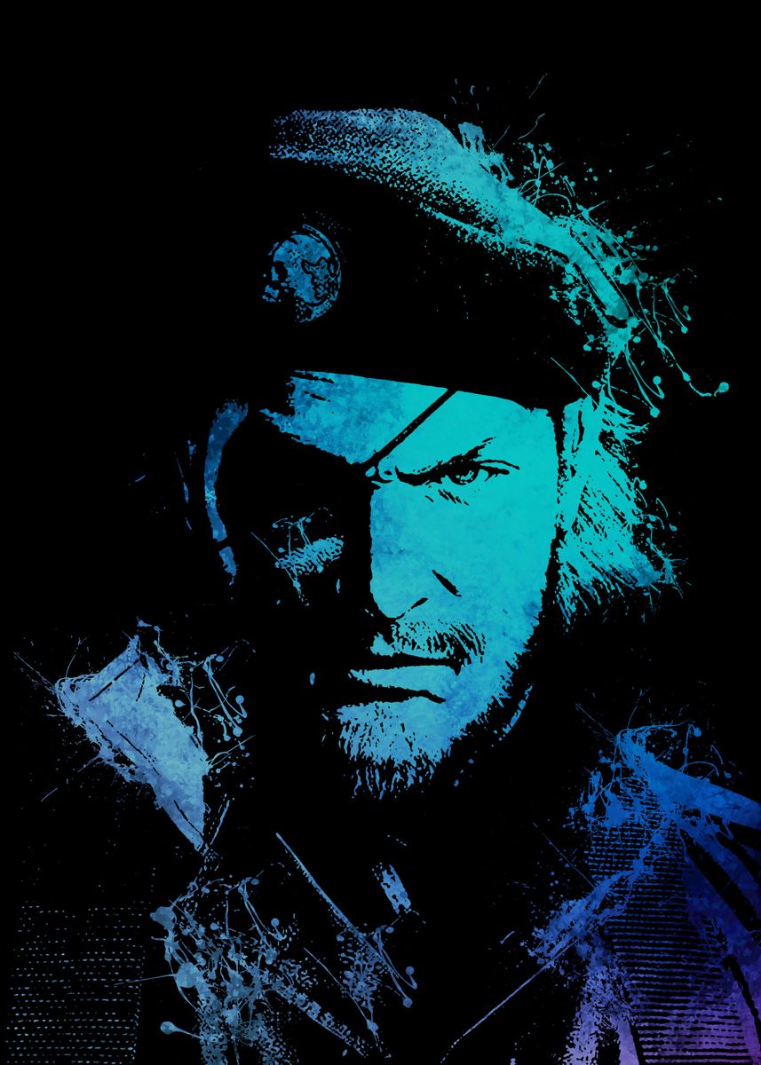 'big boss' Poster, picture, metal print, paint by Rian setiadi | Displate
