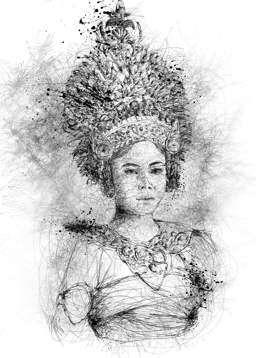 'Bali Women' Poster by Ahmad Syahrir | Displate