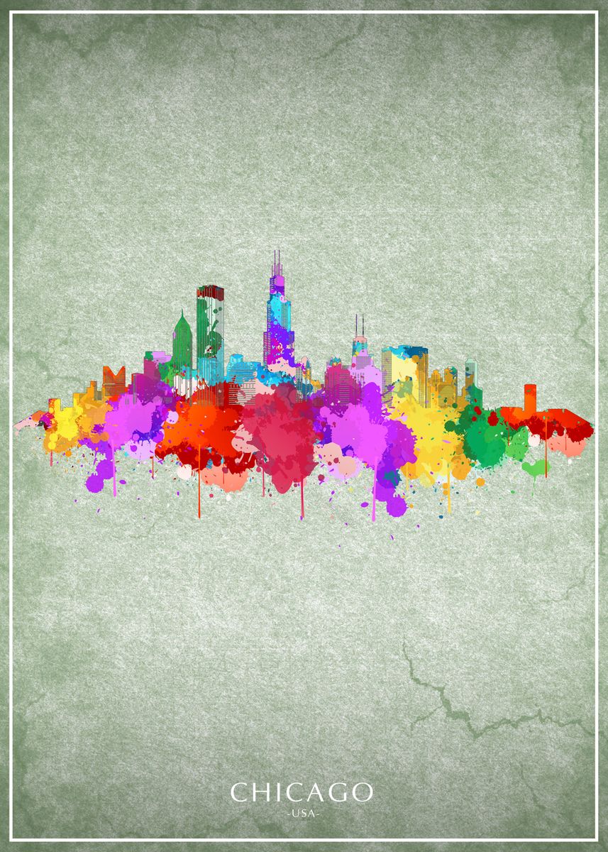 'Chicago ' Poster by Trần Văn Dũng | Displate