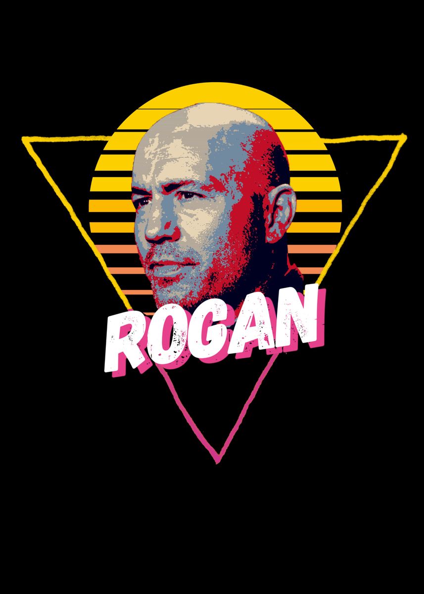'Joe Rogan ' Poster, picture, metal print, paint by A Memer | Displate