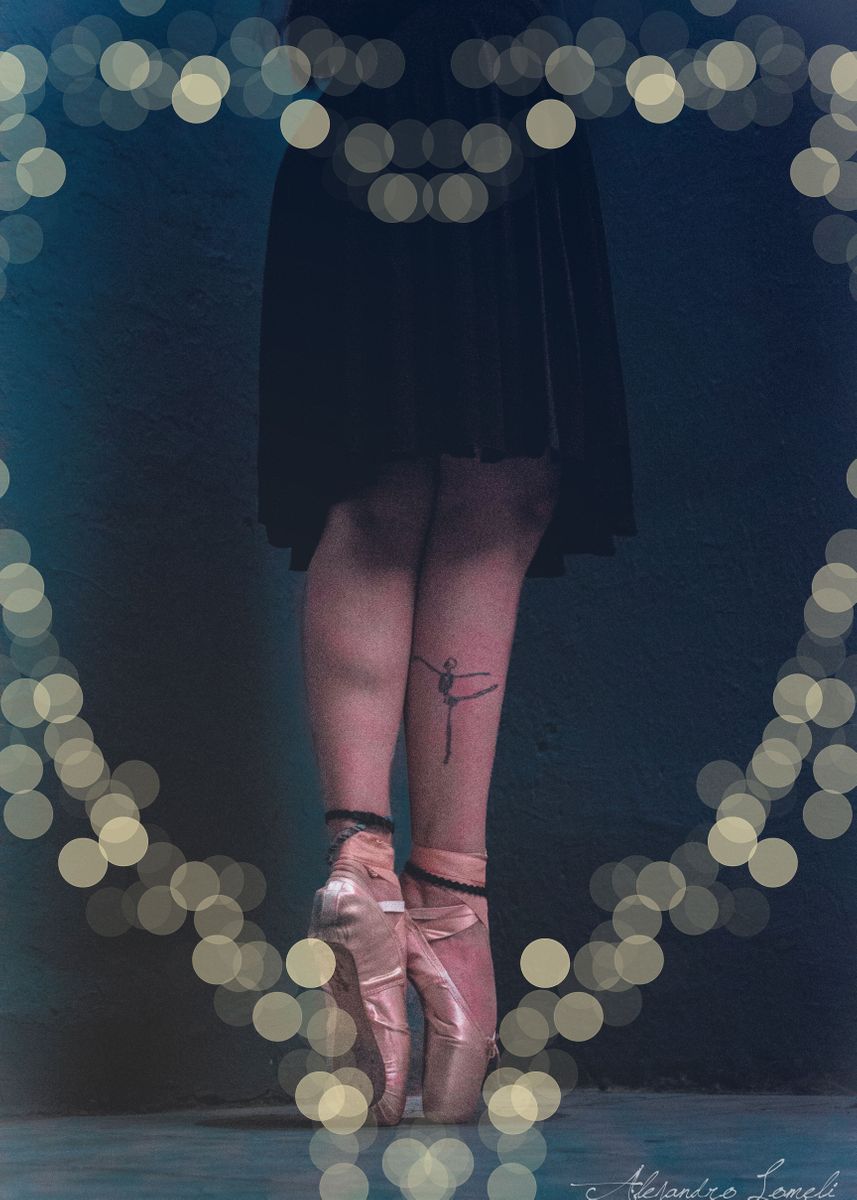 'BALLET' Poster, picture, metal print, paint by Alejandro Lomeli | Displate