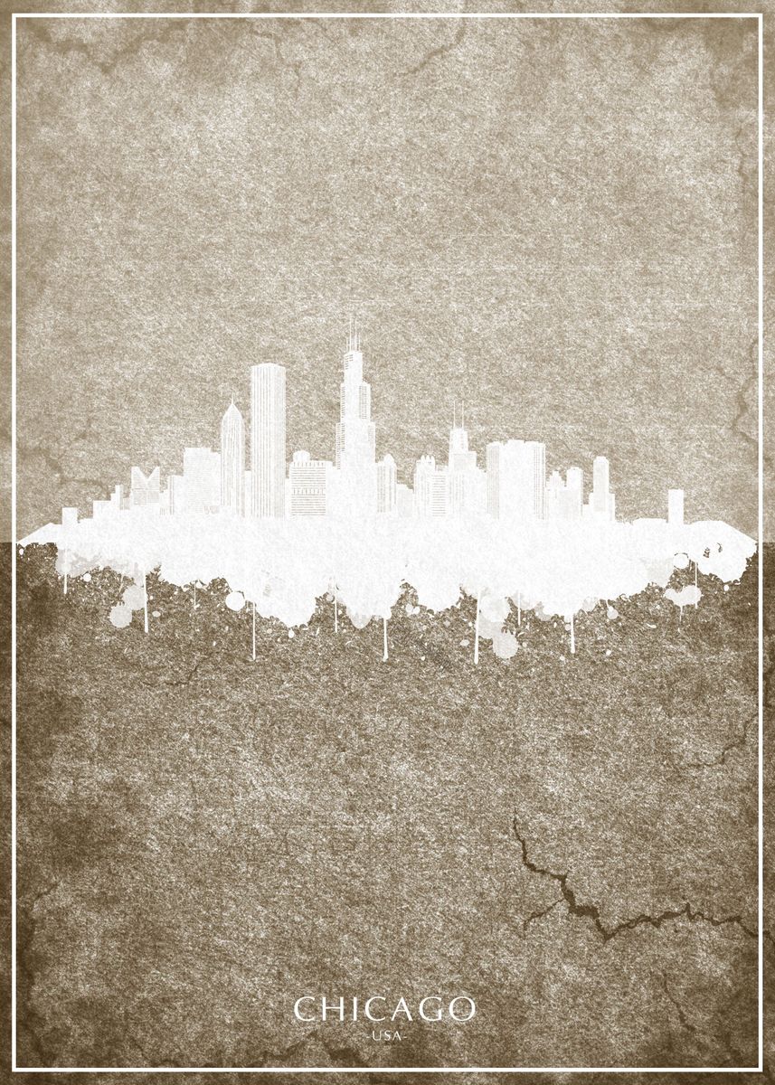 'Chicago' Poster by Trần Văn Dũng | Displate