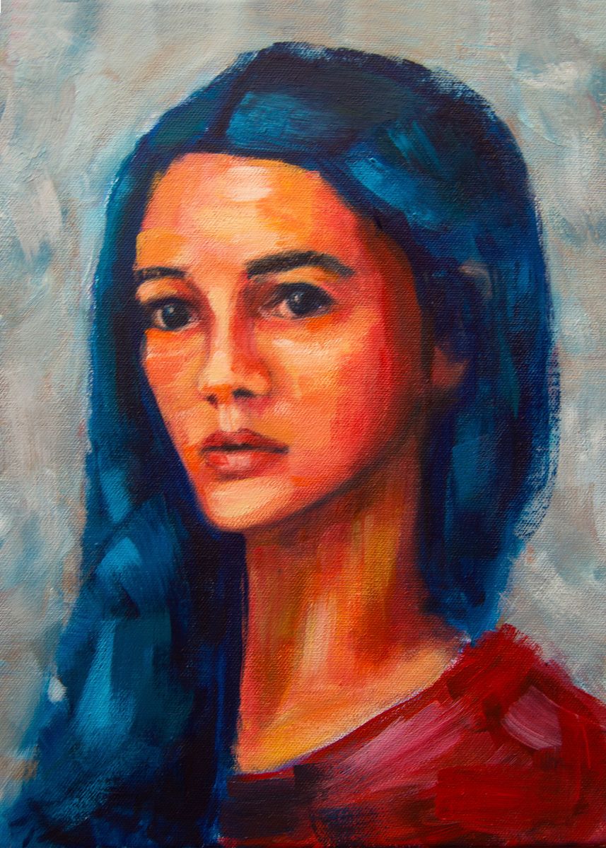 'The look' Poster by Raluca Popescu | Displate