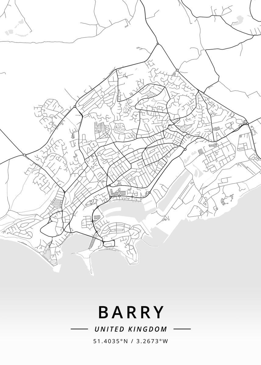 'Barry United Kingdom' Poster, picture, metal print, paint by Designer ...