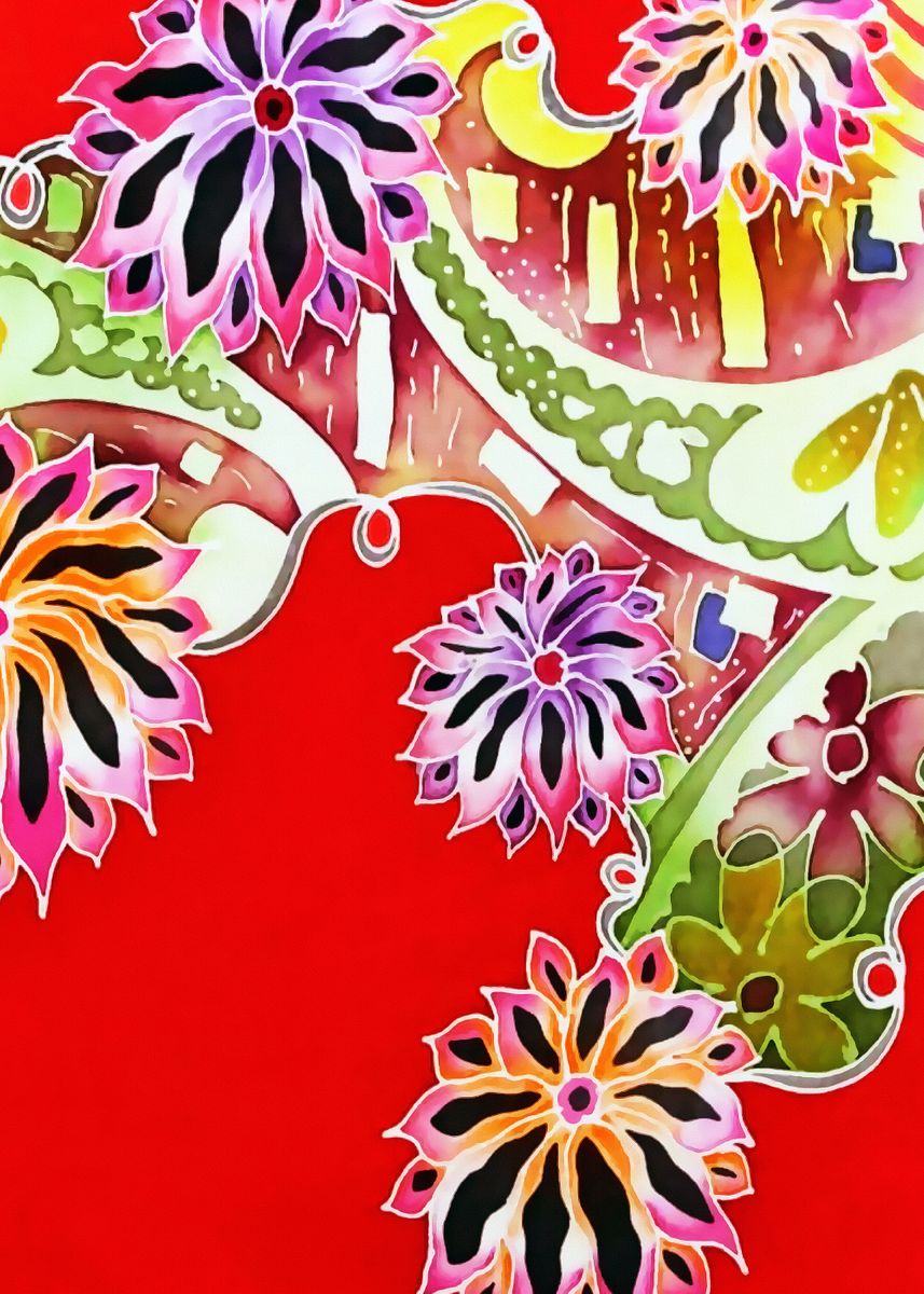 '10 Asia Batik Painting Art' Poster, picture, metal print, paint by D ...