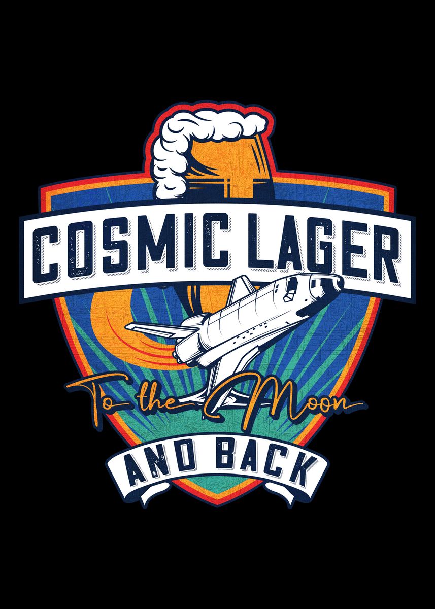 'cosmic larger' Poster, picture, metal print, paint by Gab Fernando ...