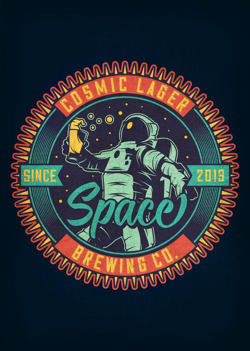 'cosmic large space' Poster by Gab Fernando | Displate