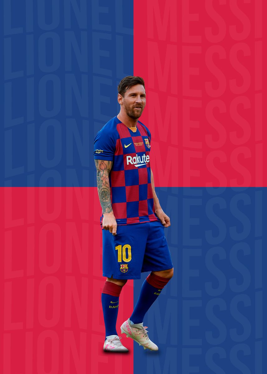 'Lionel Messi' Poster, picture, metal print, paint by Francisco ...