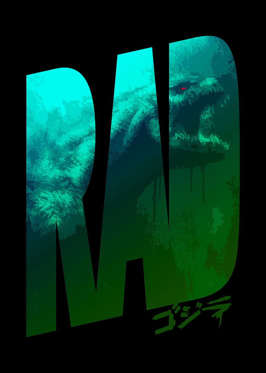 'Radzilla Roars' Poster by emodist creates | Displate