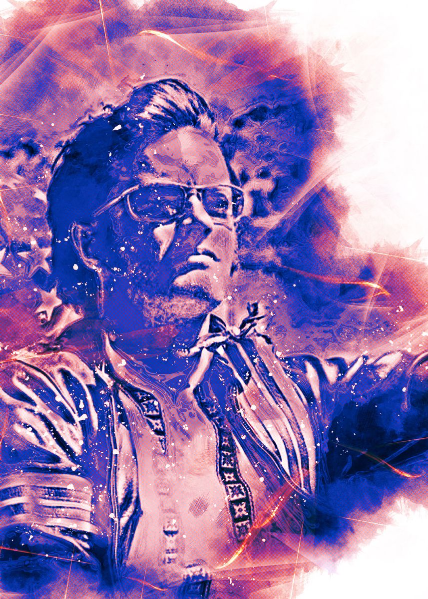 'Rider in the sky' Poster, picture, metal print, paint by Petra ...