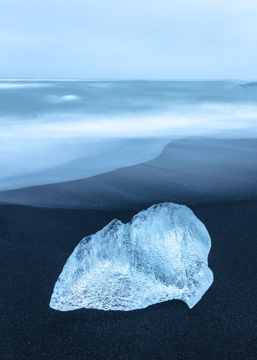 'Blue ice' Poster by Formatura | Displate