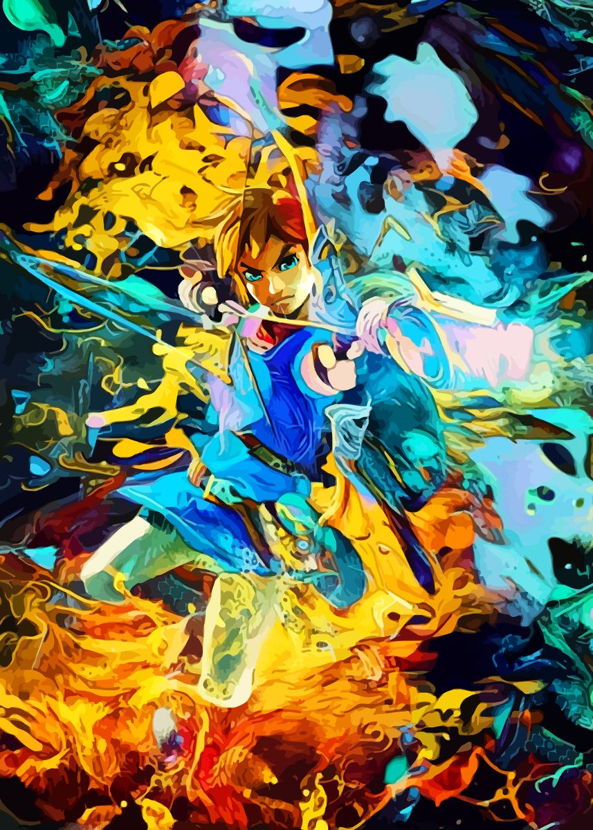 'Bowman' Poster, picture, metal print, paint by Space Chimpa | Displate