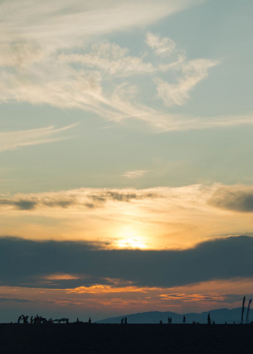 'Sunset' Poster by Andjela Bulatovic | Displate