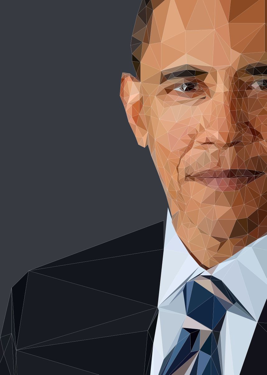 'the president' Poster by Rizka Priansen | Displate