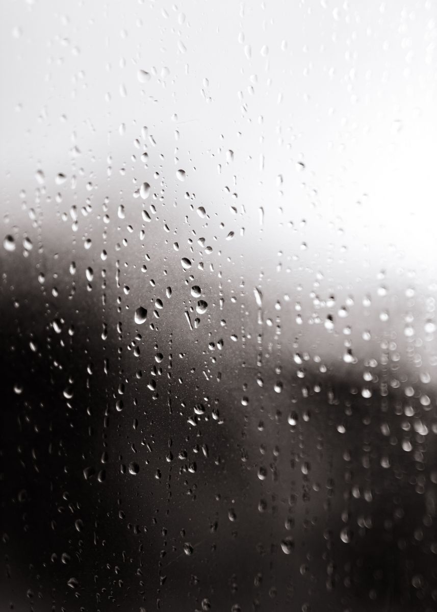 'Raindrops' Poster by Kenneth Emmanuel Henjum | Displate