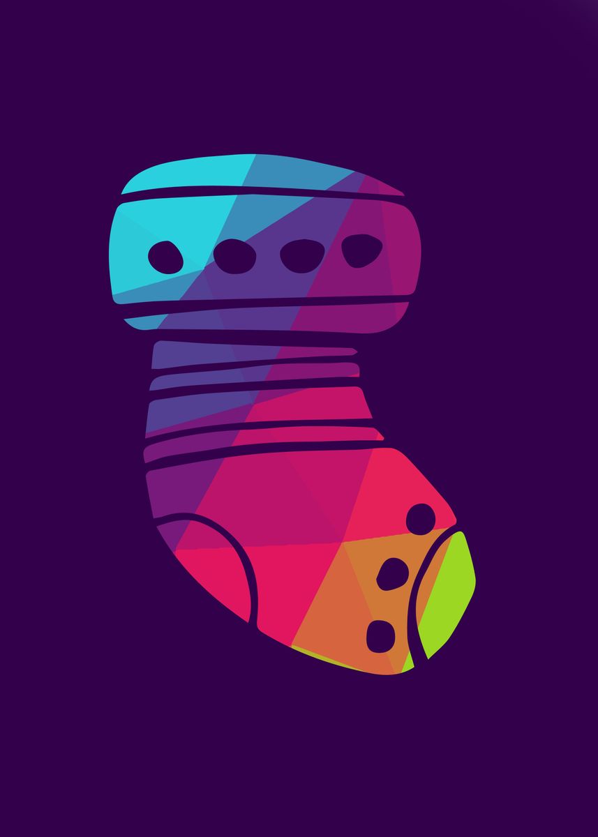 'Rainbow Baby Socks 5' Poster by Maricris M | Displate