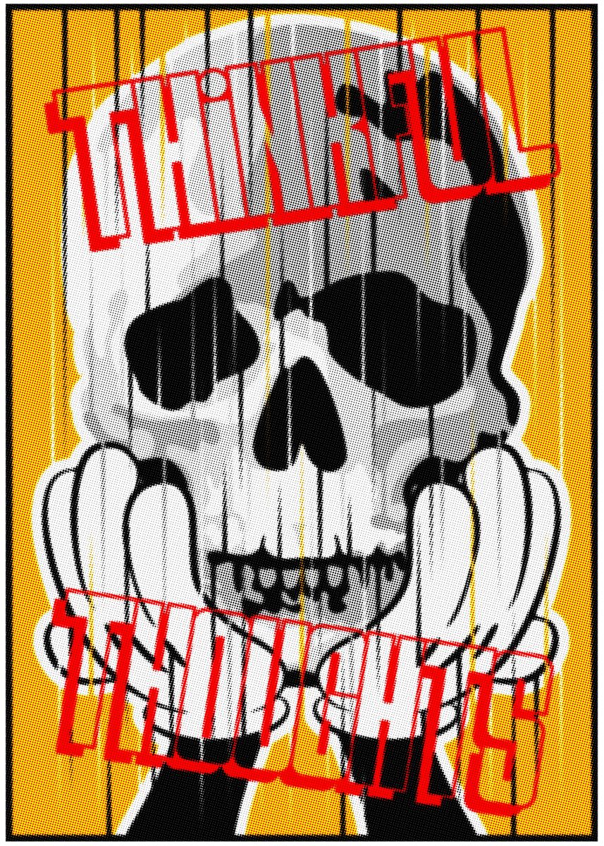 'Thinkful thoughts' Poster, picture, metal print, paint by Cristian ...